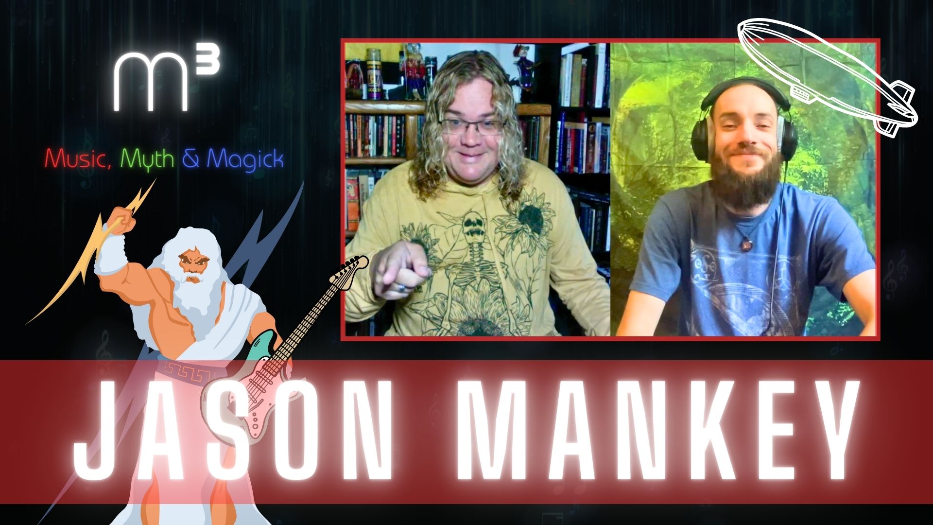 Jason Mankey, Greek Gods, and Rock and Roll – Ep. 3 – Aerik Arkadian