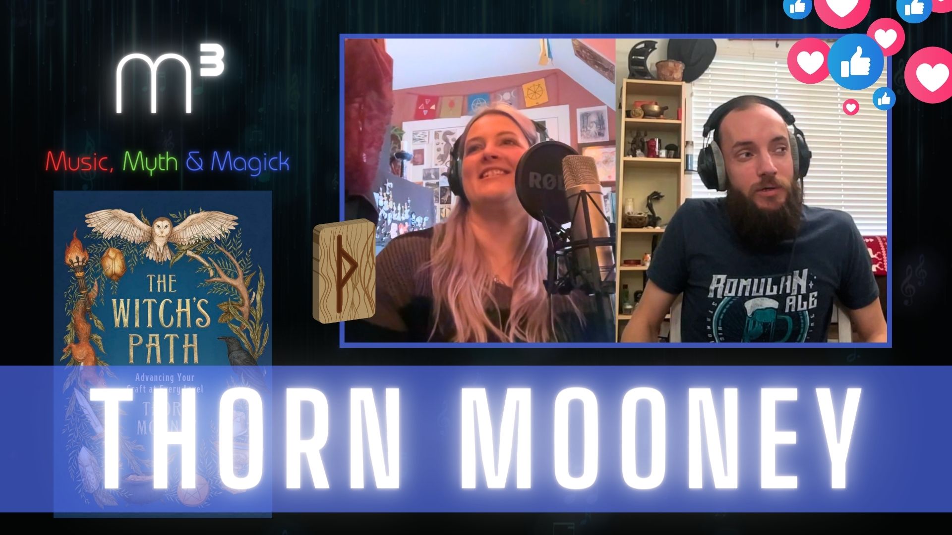 Thorn Mooney, Social Media, and Runes – Ep. 7 – Aerik Arkadian