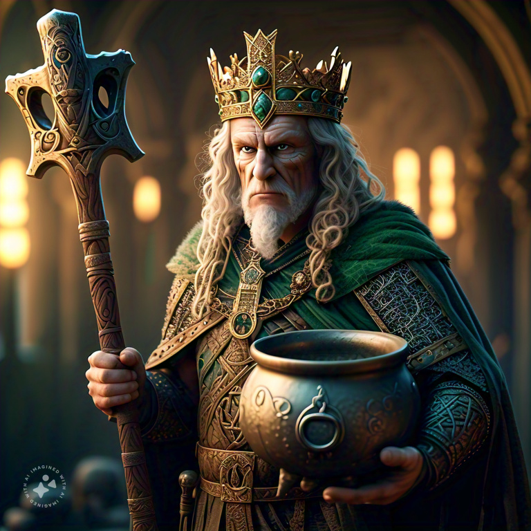 The Dagda’s Magickal Harp, Uaithne – Aerik Arkadian