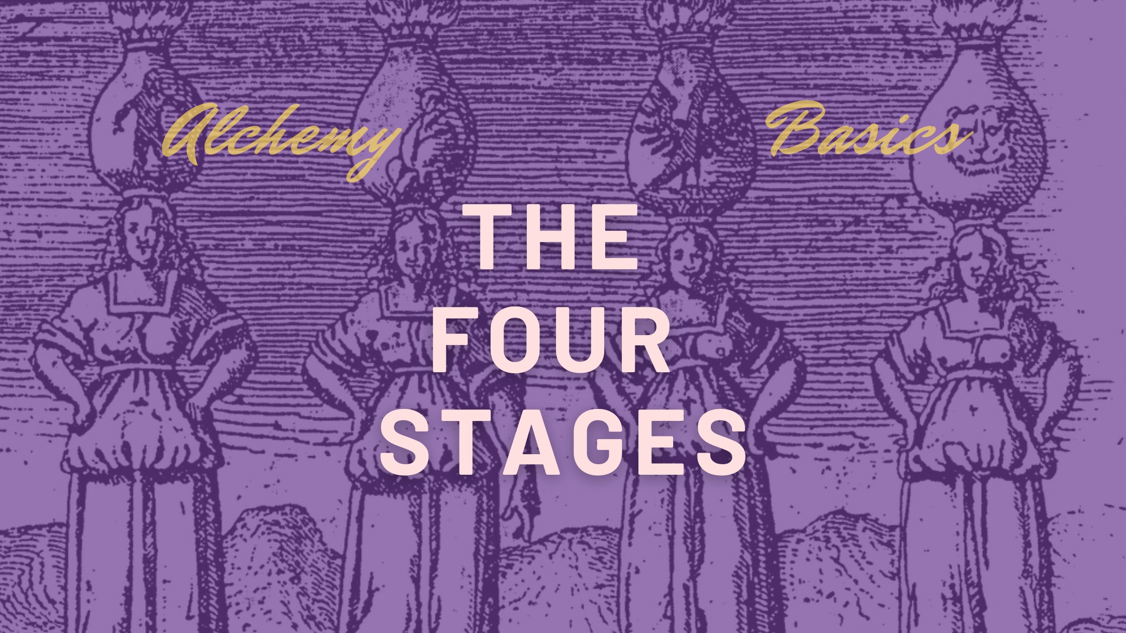 Alchemy: The Four Stages (Nigredo, Albedo, Citrinitas, and Rubedo ...